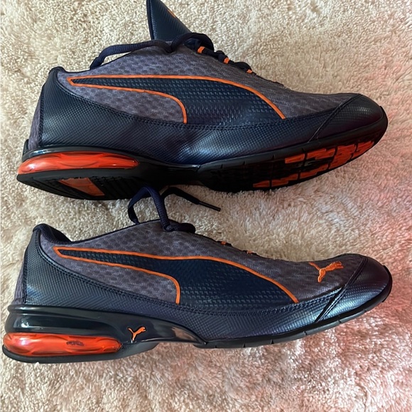 Puma | Shoes | Puma Mens Soft Foam Shoes Blueorange | Poshmark